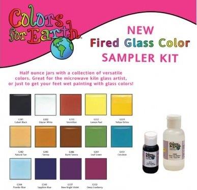 Color for Earth Glass Sampler Kit – Hollander Fusing & Art Glass